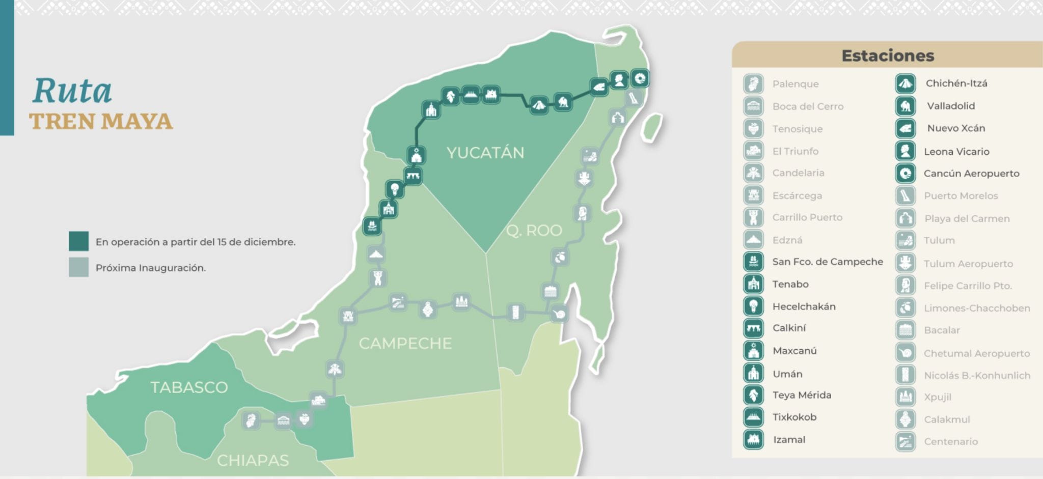 Tren Maya: Ruta, estaciones, precios y todo lo que tienes que saber ...