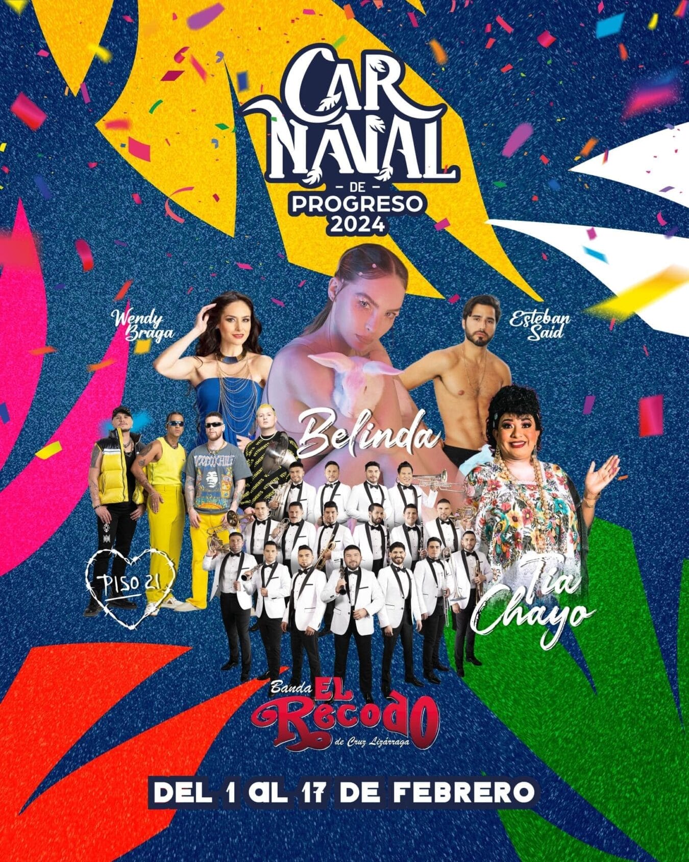 Carnaval de Progreso 2024, fechas, horarios y artistas - Descubro