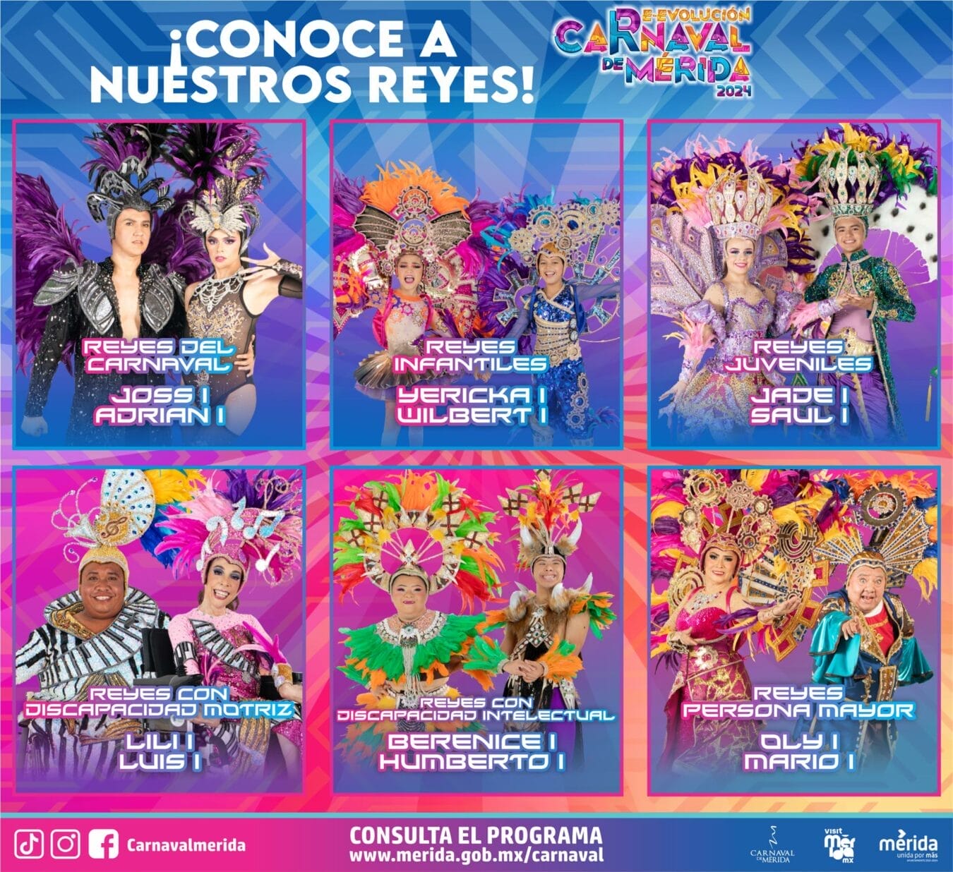 Carnaval de Mérida 2024, cartelera de eventos y más - Descubro