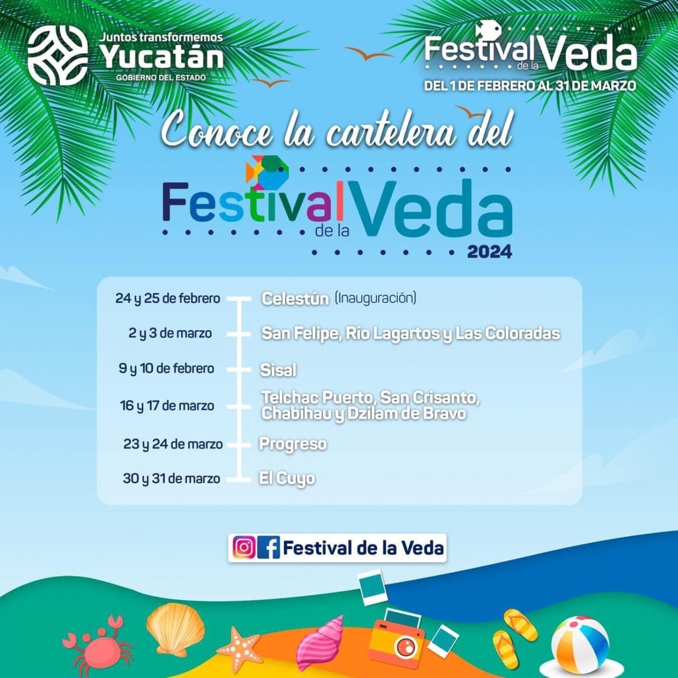 Festival de la veda en Yucatán