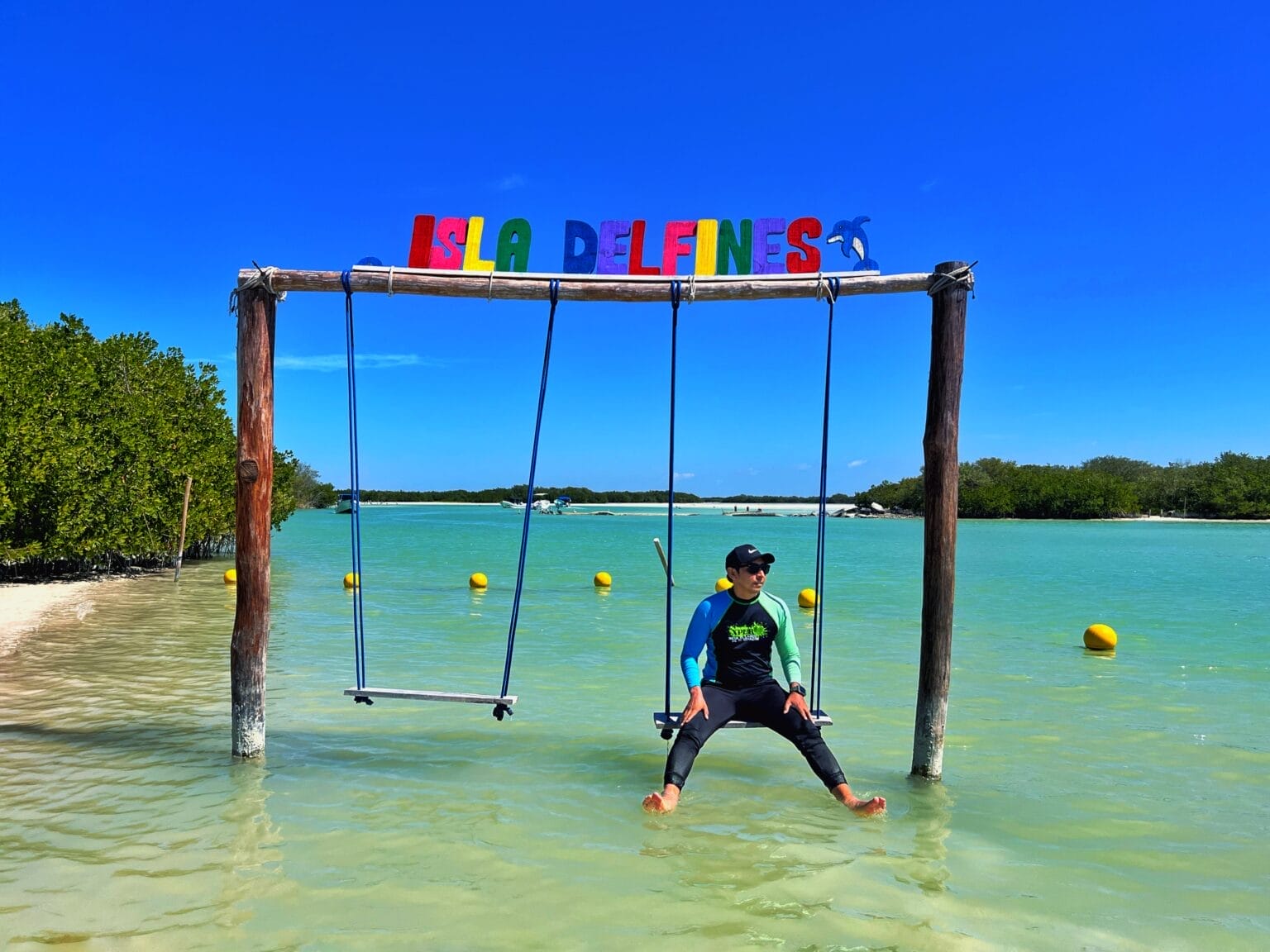Isla delfines, paraíso en Chuburná, Yucatán