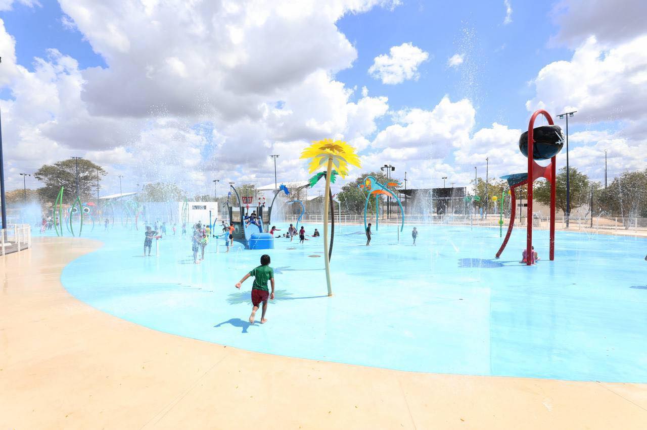 Splash Pad Mérida, el parque acuático gratuito de Yucatán