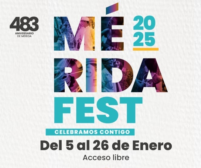 Mérida Fest 2025: Cuándo es, lugar y artistas - Descubro