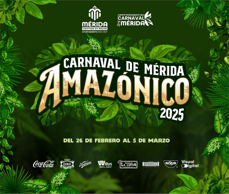 Carnaval Mérida 2025: Cómo tener boletos gratis a los conciertos